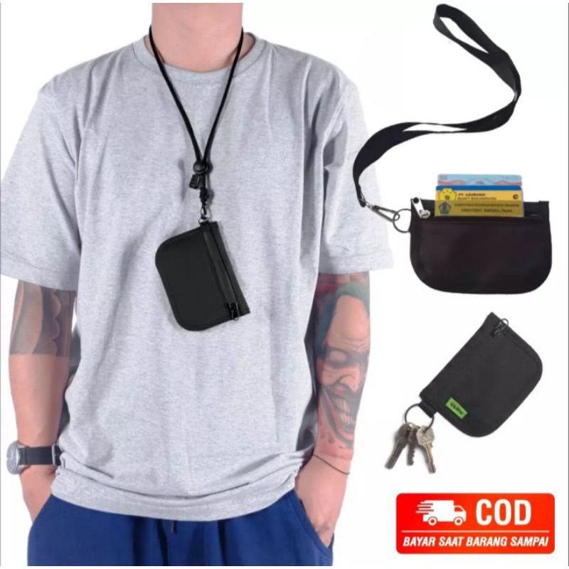 Jual SAKO WALLET WANITA /DOMPET GANTUNG LEHER /DOMPET KALUNG | Shopee ...