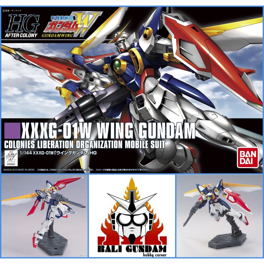 Jual HG 1/144 XXXG-01W WING GUNDAM Bali Gundam Hobby Corner Bandai Original | Shopee Indonesia