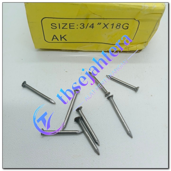 Jual paku polywood / paku plywood / paku triplek 3/4 inch / 3/4" x 18g ...