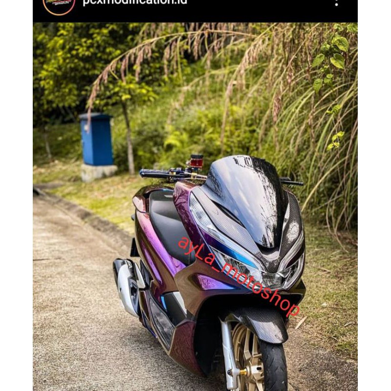 Jual windshield Honda PCX new lokal,visor Honda PCX new lokal standar ...