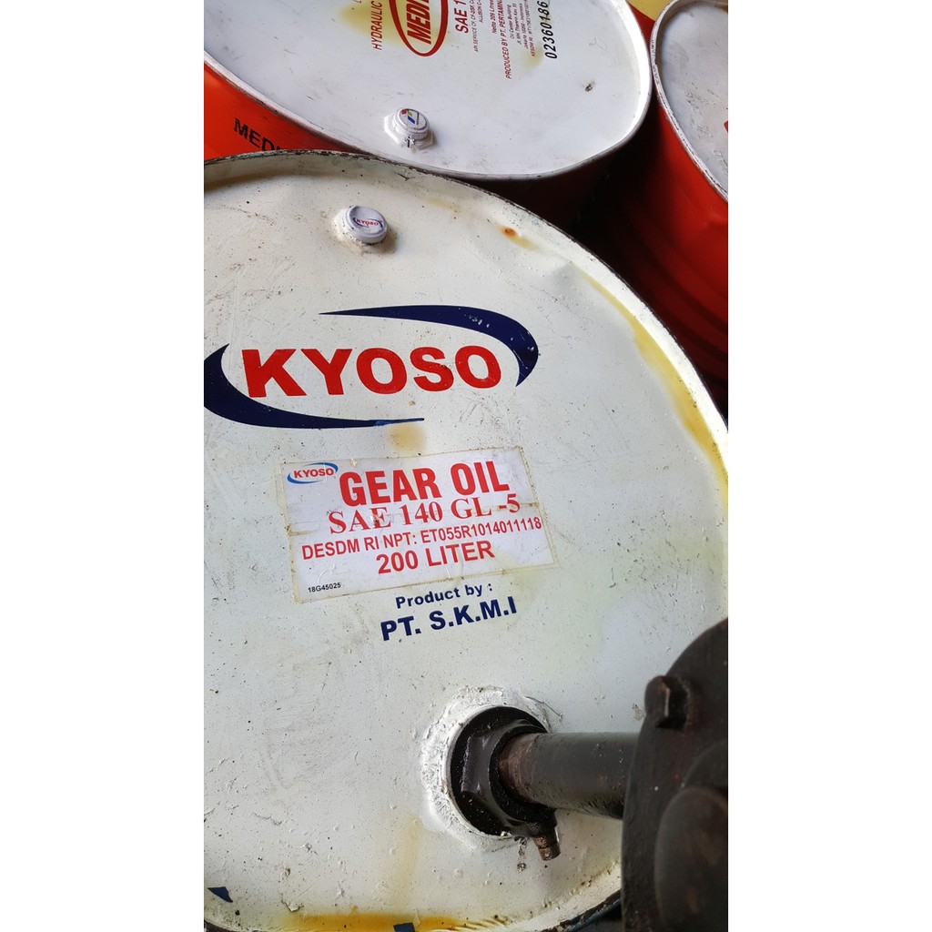 Jual ECERAN Gear Box oil / oli GIGI gardan GL-5 sae 140 Literan ...