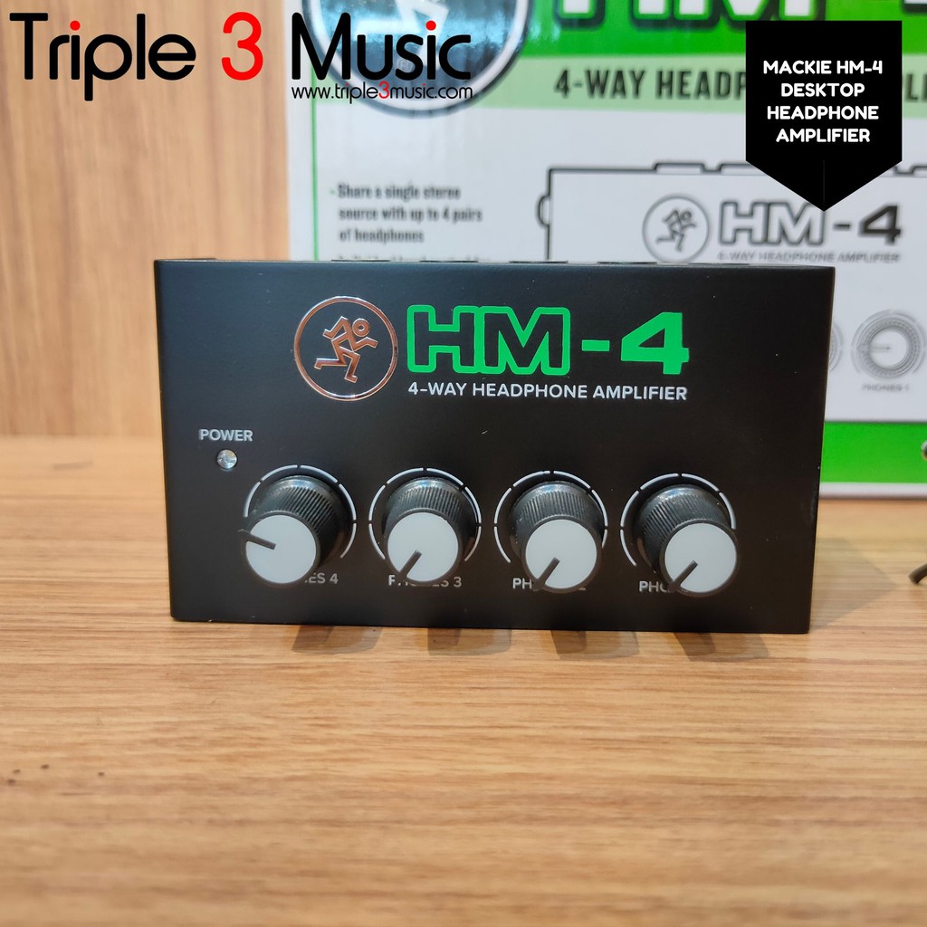 Jual MACKIE HM4 HM 4 hm-4 Mini Headphone amplifier | Shopee Indonesia