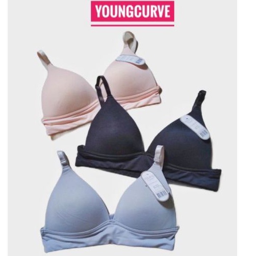 Jual Mini Bra Youngcurve 588 No Kawat size 32B | Shopee Indonesia