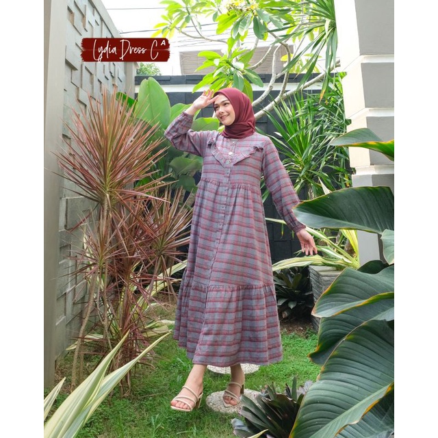 Jual LYDIA DRESS WOMEN WEAR - READY STOCK | Shopee Indonesia