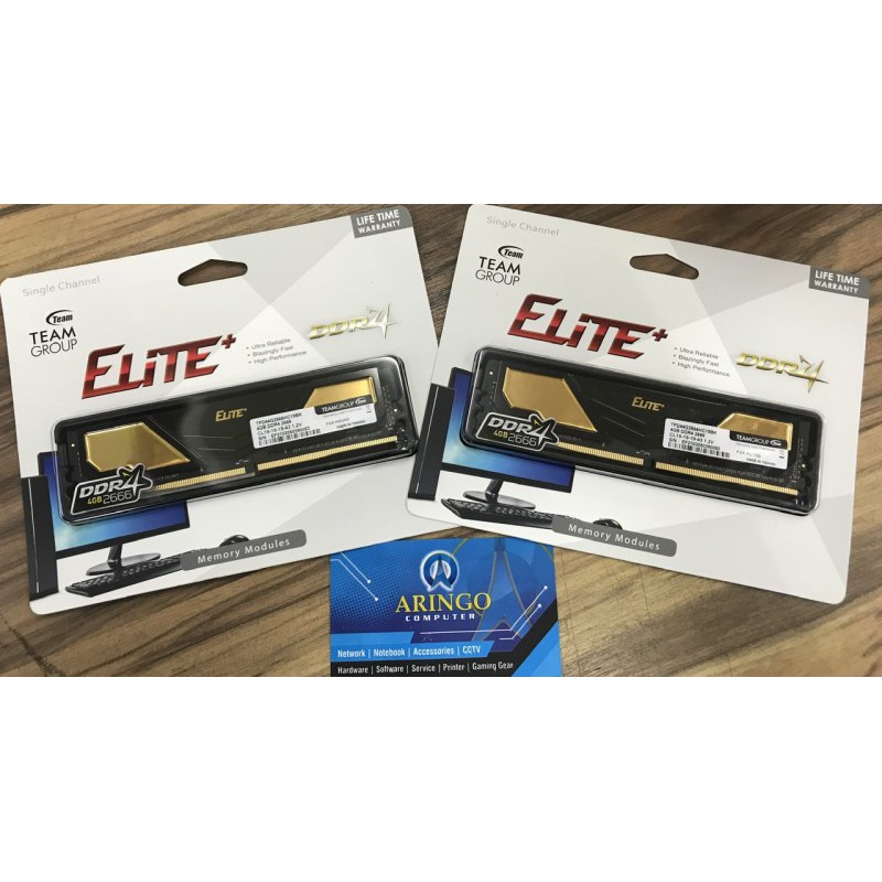 Jual Memory (RAM) Team Elite 4GB DDR4 2666Mhz | Shopee Indonesia