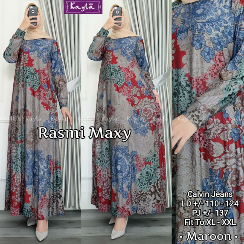 Jual RASMI MAXI BY KAYLA | Shopee Indonesia