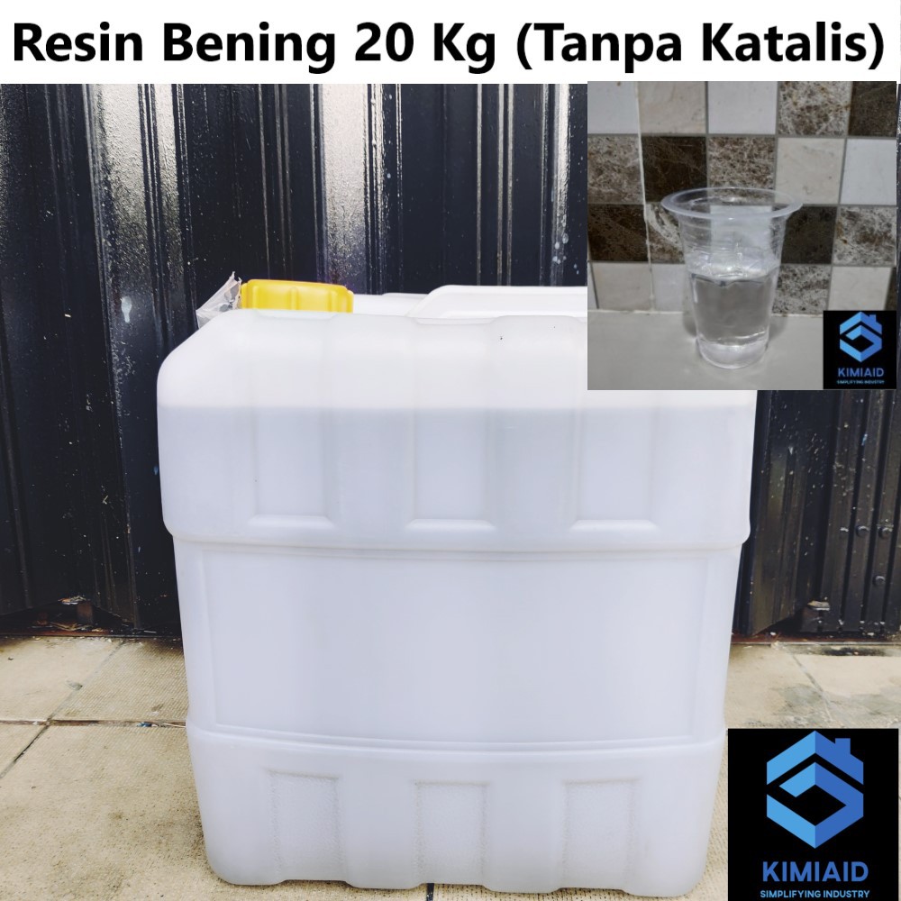 Jual Resin Bening 20Kg Tanpa Katalis - Resin Bening - Resin Polyester ...