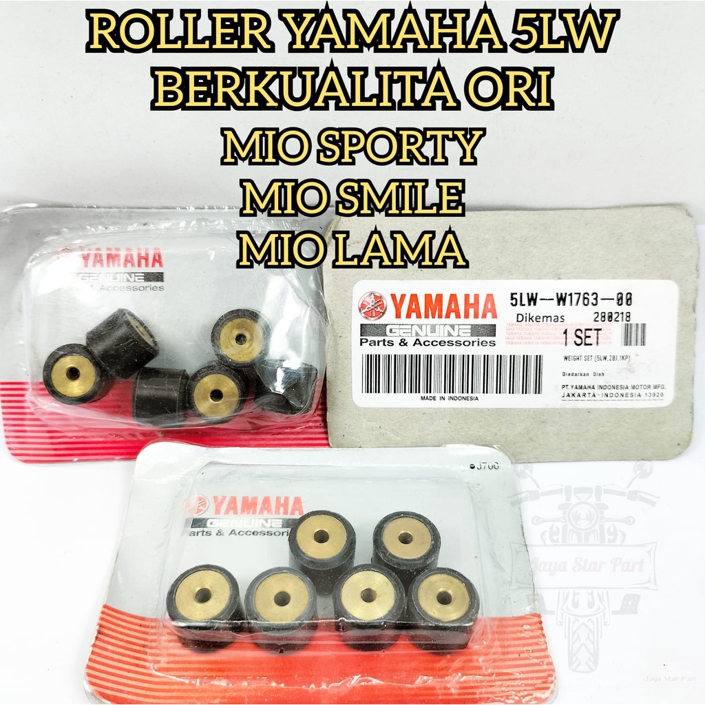 Jual ORI ROLLER MIO SPORTY SMILE SOUL FINO 5TL 5LW BARANG BERKUALITAS TINGGI DAN MURAH SIAP PAKE ...