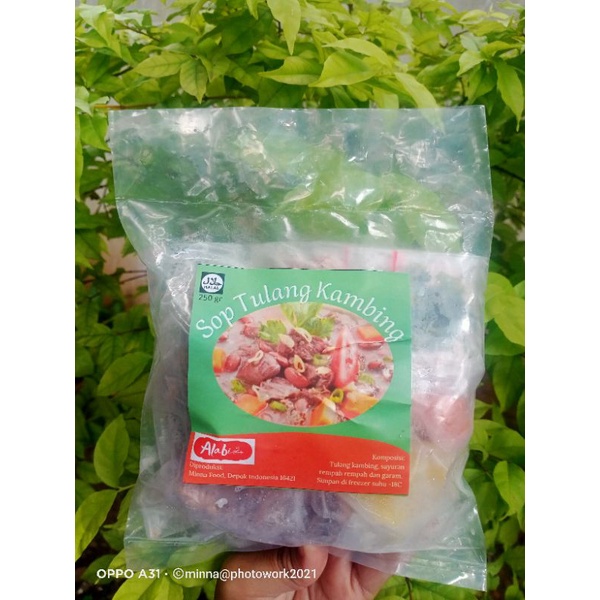 Jual SOP TULANG KAMBING SOP KAMBING PRAKTIS INSTANT FROZEN per pack isi ...
