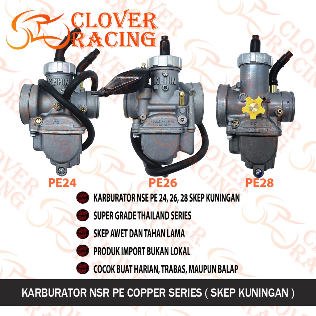 Jual [BISA COD] KARBURATOR BLACKRAVEN QUICK NSR COPPER NITROUS PE 24 26 28 SKEP KUNINGAN KARBU ...