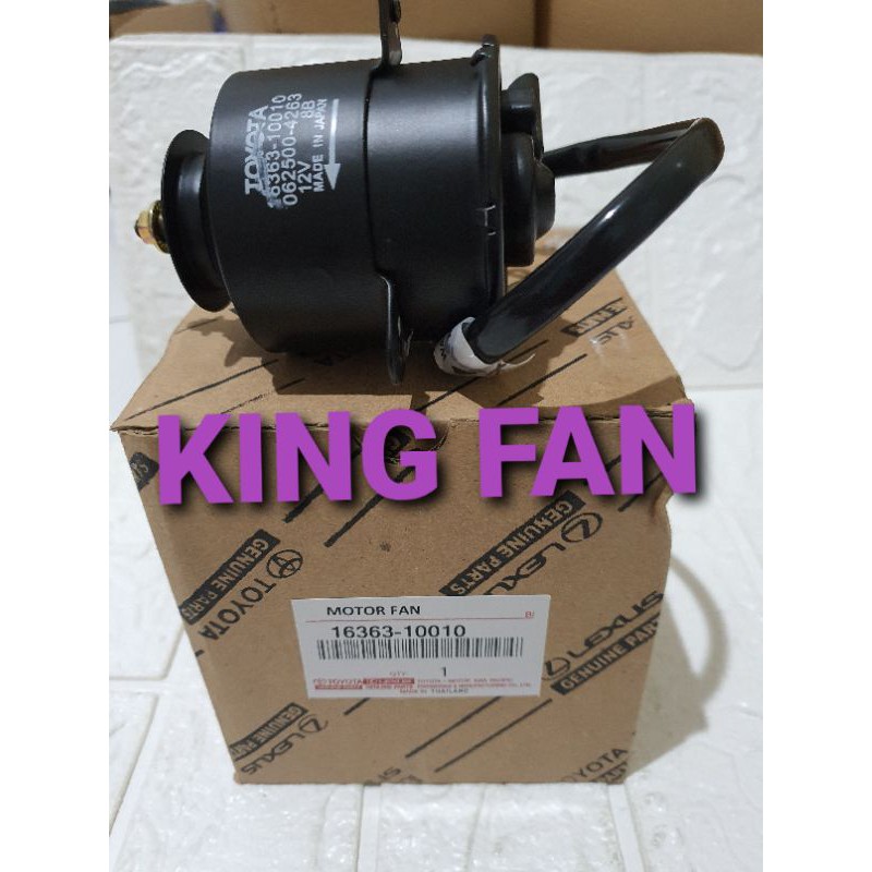 Jual MOTOR FAN RADIATOR SOLUNA COROLLA GREAT TWINCAM STARLET ASLI ...