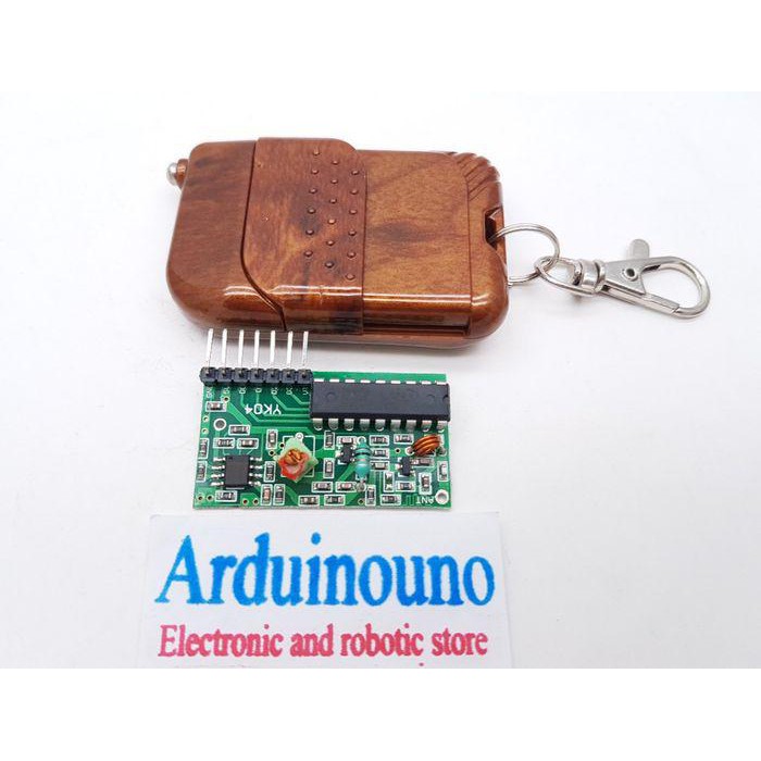 Jual RF 315Mhz 2262 2272 Module 4 Channel Wireless Remote Control Kit 4 ...