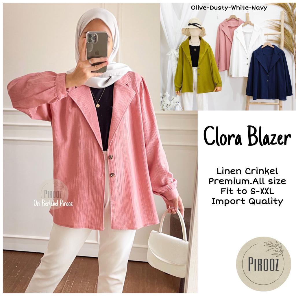 Jual Baju Kerja Wanita Blazer Jas Wanita Kekinian Work Outfit Simple ...