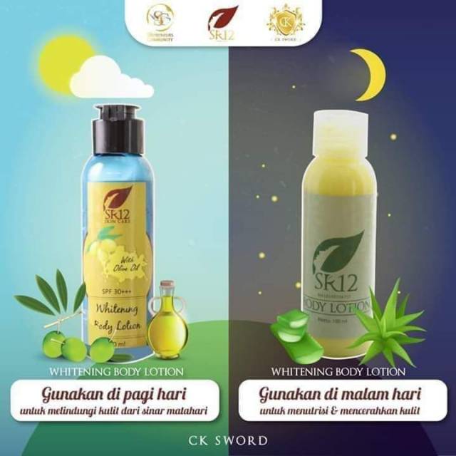 Jual TERBUKTI !!!! BODY LOTION SR12 WITH SPF & WHITENING BODY LOTION ...