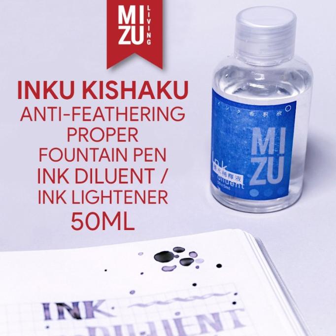 Jual %$%$%$%$] MIZU INKU KISHAKU Pengencer Tinta Fountain Pen Ink ...