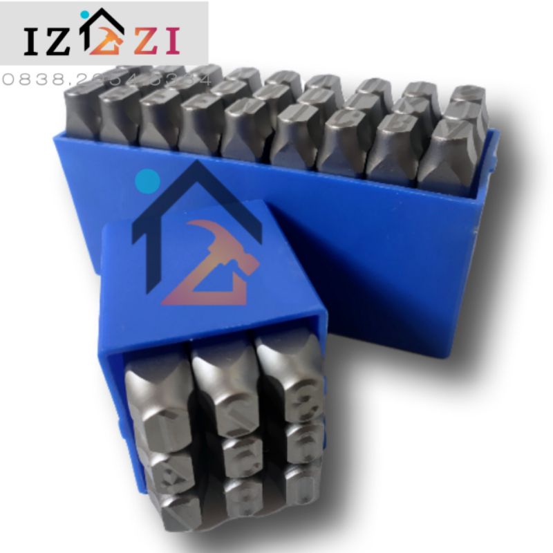 Jual Alat Ketok Angka & Huruf 4 Mm 1 Set MASUS Stamp Punch Set 4mm ...