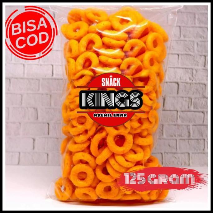 Jual Ring Keju Snack Kiloan Makanan Ringan Cemilan Camilan 125 Gram ...