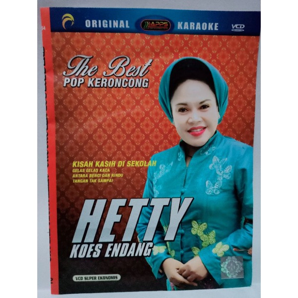 Jual VCD original the best pop keroncong Hetty Koes Endang | Shopee Indonesia