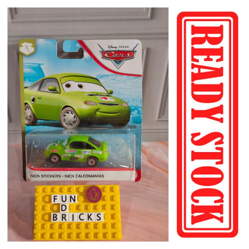 Jual Mattel Cars Nick Stickers | Shopee Indonesia