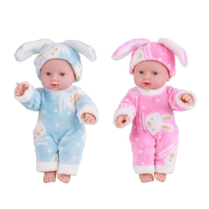 Jual Baby Simulation Dolls Toys Lifelike Baby Doll Toy Soft Vinyl Kids ...