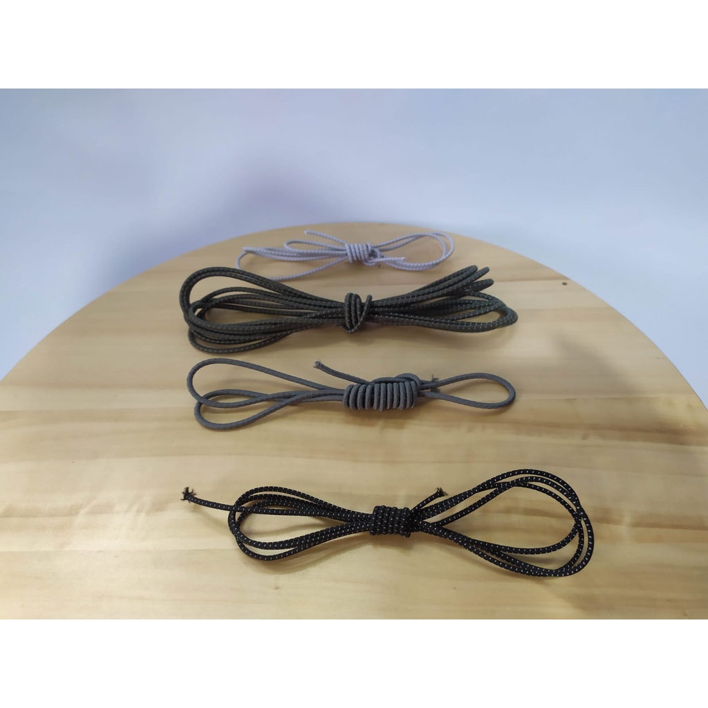 Jual Tali Frame Tenda Elastis 2mm 2,5mm 3mm tali sepatu string karet ...