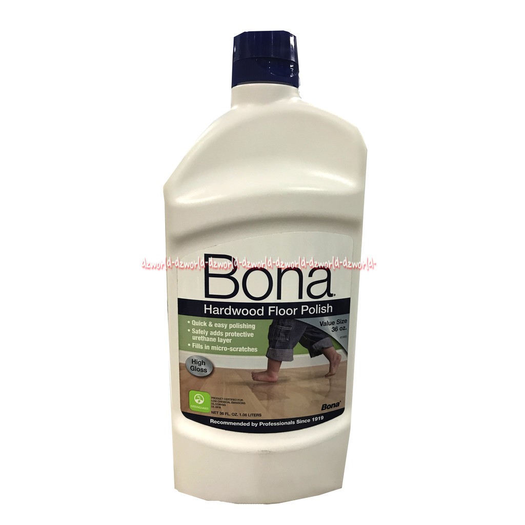 Jual Bona Hardwood Floor Polish 1L Cairan Poles Pengkilap Lantai Kayu ...