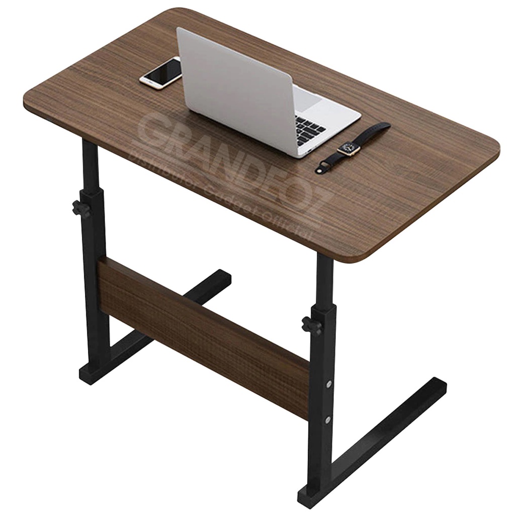 Jual Portable Table Meja Rolling Laptop 60x40 cm Portable Adjustable ...