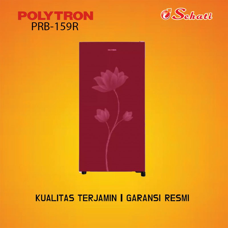 Jual POLYTRON/KULKAS/LEMARI ES/ POLYTRON PRB-159B/PRB-159R | Shopee ...