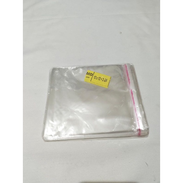 Jual Plastik OPP 12x12 Plastik Bening Seal Lem Plastik OPP Seal ukuran ...