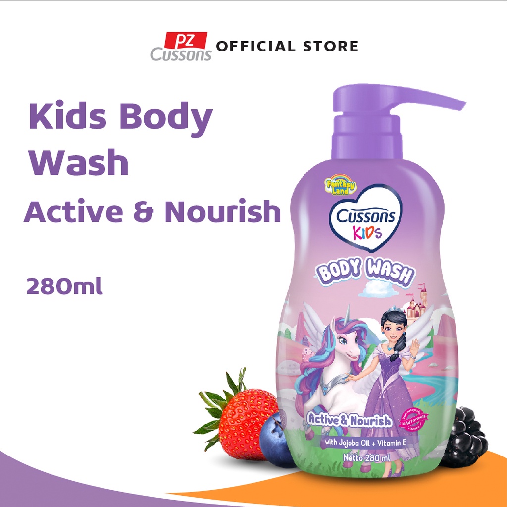 Jual Cussons Kids Body Wash Unicorn Active & Nourish - Sabun Anak Pump ...