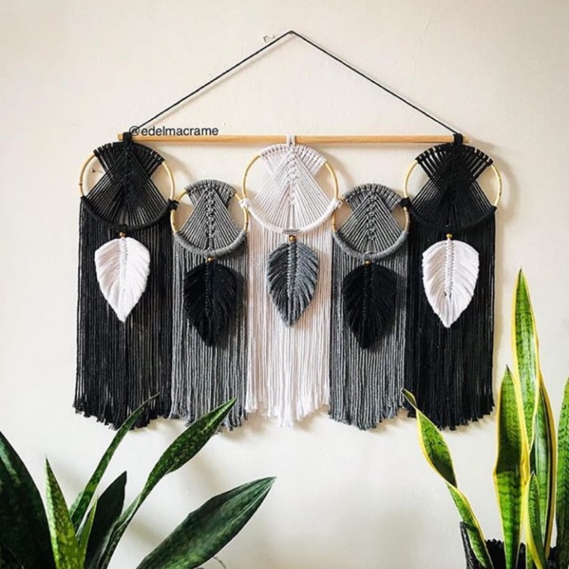 Jual Macrame 5 Ring Rotan | Shopee Indonesia
