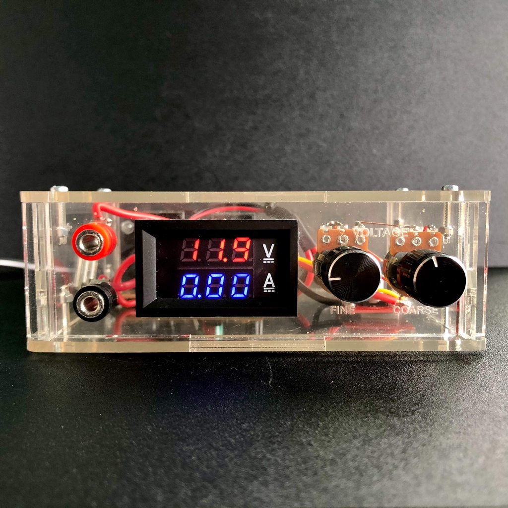Jual Adjustable DC Power Supply DC 2A Dengan Voltmeter dan Ampere Meter ...