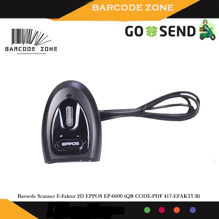 Jual BARCODE SCANNER E-FAKTUR 2D EPPOS EP-6600 (QR CODE-PDF 417-EFAKTUR) | Shopee Indonesia