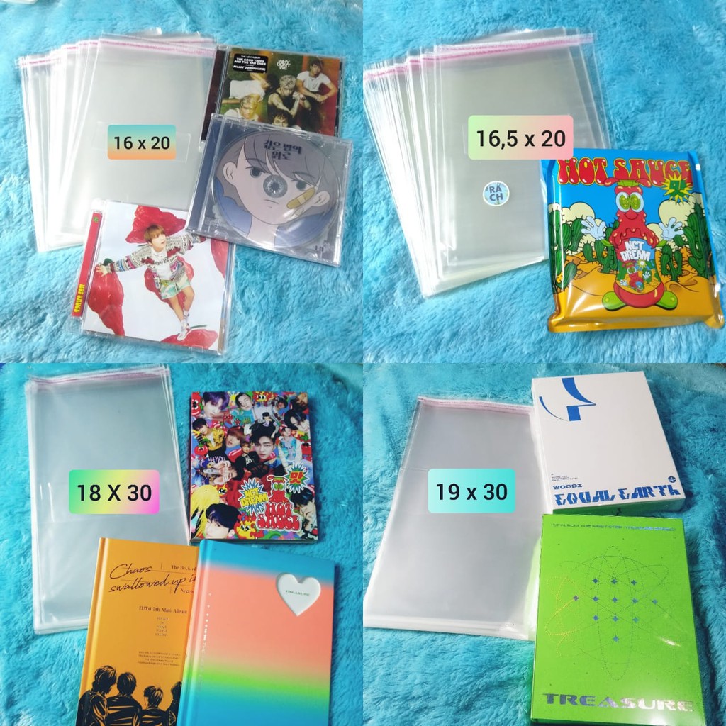 Jual PLASTIK ALBUM OPP TEBAL 35 MICRON SEAL INNER SLEEVE JEWEL ALBUM ...