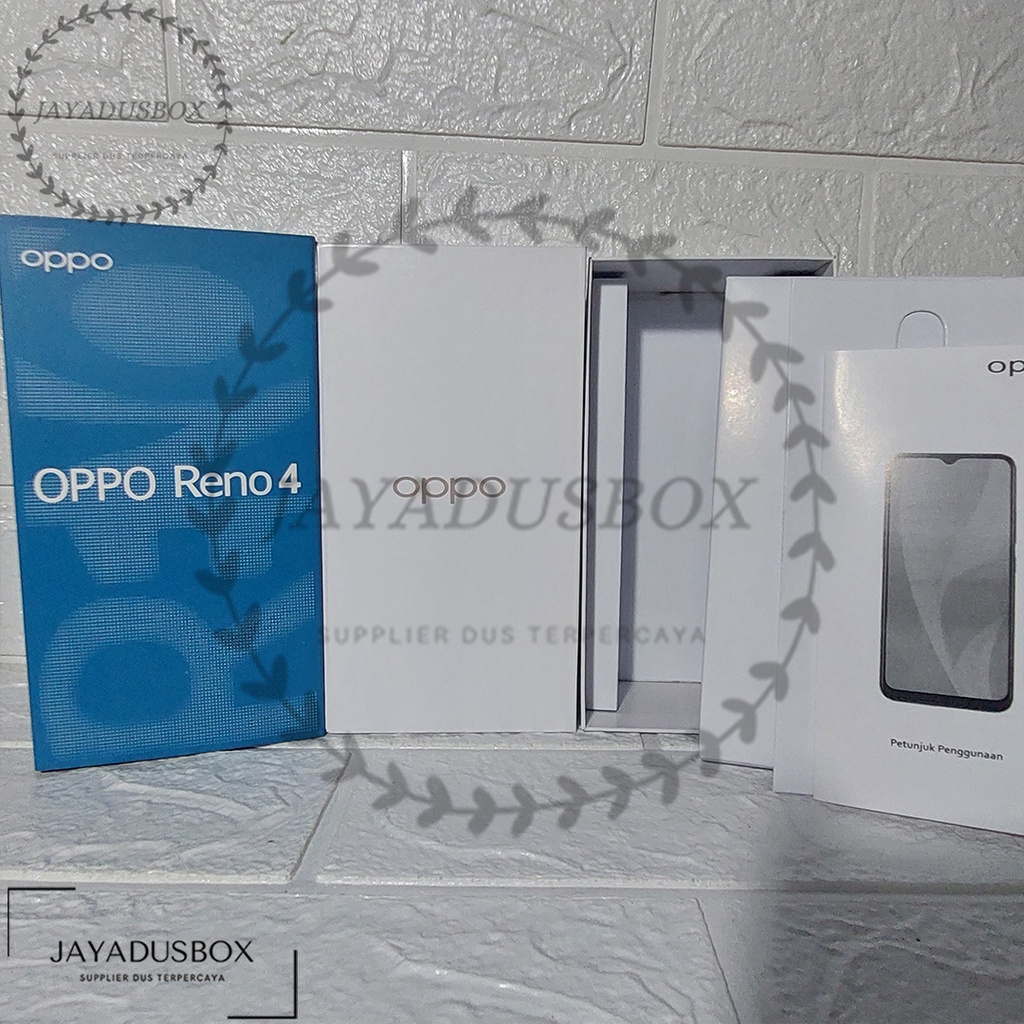 Jual DUS OPPO RENO 4 - FREE STIKER DAN READY UNTUK FULLSET | Shopee ...