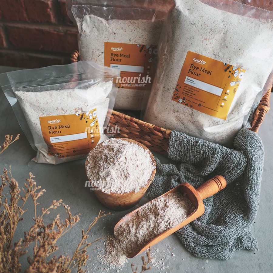 Jual Rye Flour / Tepung Gandum Hitam Utuh 1kg | Shopee Indonesia
