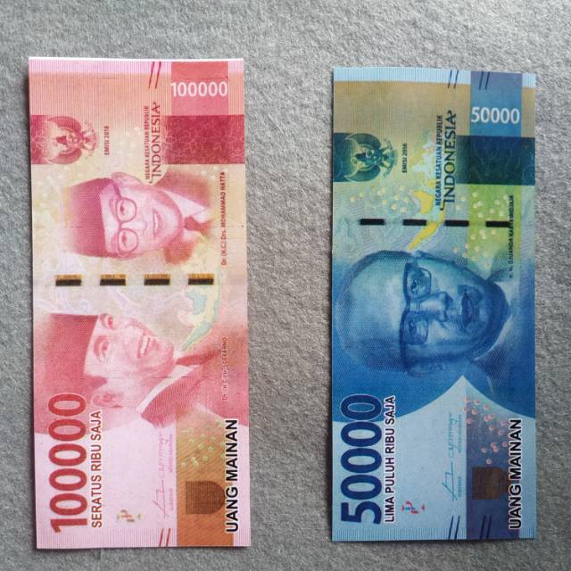 Jual Uang mainan Uang mahar 50-100 | Shopee Indonesia
