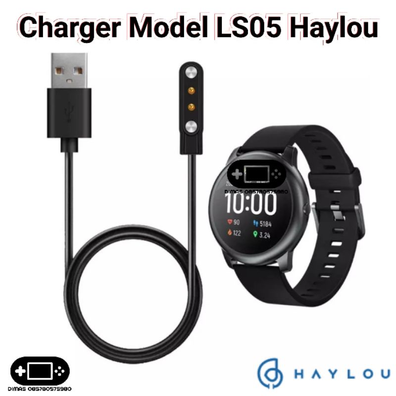 Jual Charger Model LS05 Haylou solar pro ls18 ls05s charging rt2 ls10 ...