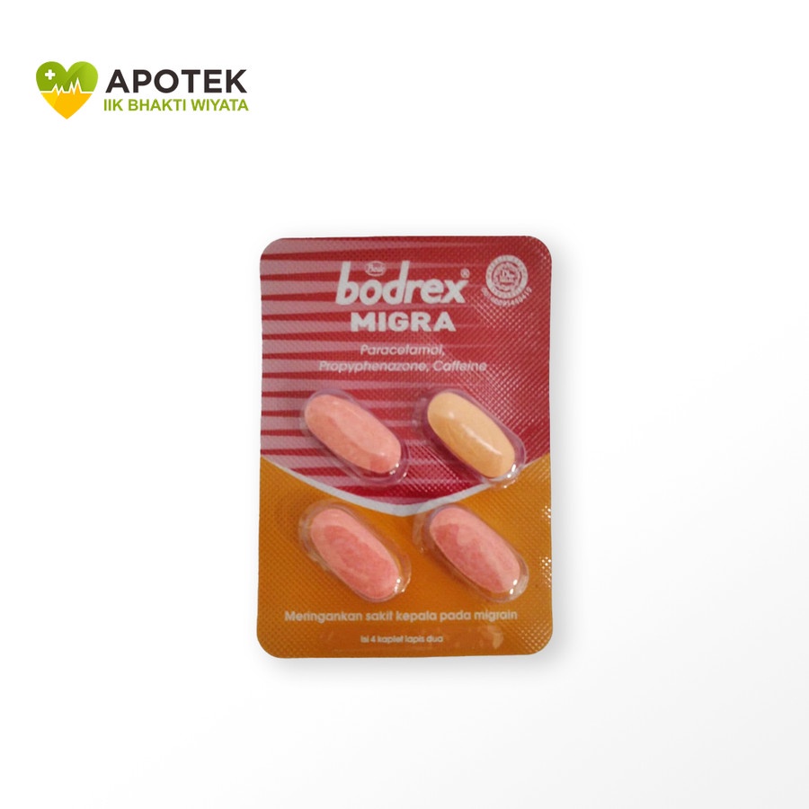 Jual Bodrex Migra Isi 4 Tablet | Shopee Indonesia
