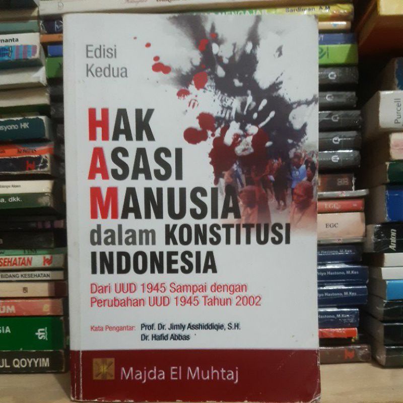 Jual Hak Asasi Manusia Dalam Konstitusi Indonesia Dari Uuf 1945 Sampai Perubahan Uud 1945 Tahun 