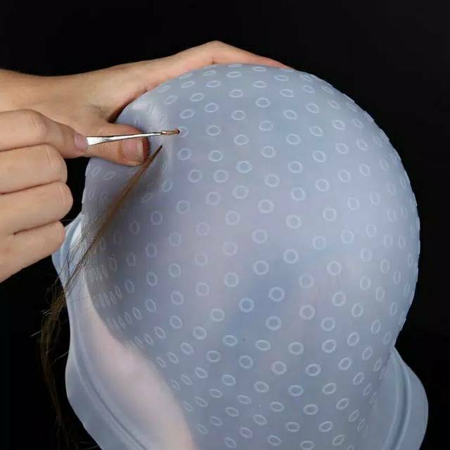 Jual Topi Highlight Untuk Semir Rambut Terbuat Dari Karet | Shopee ...