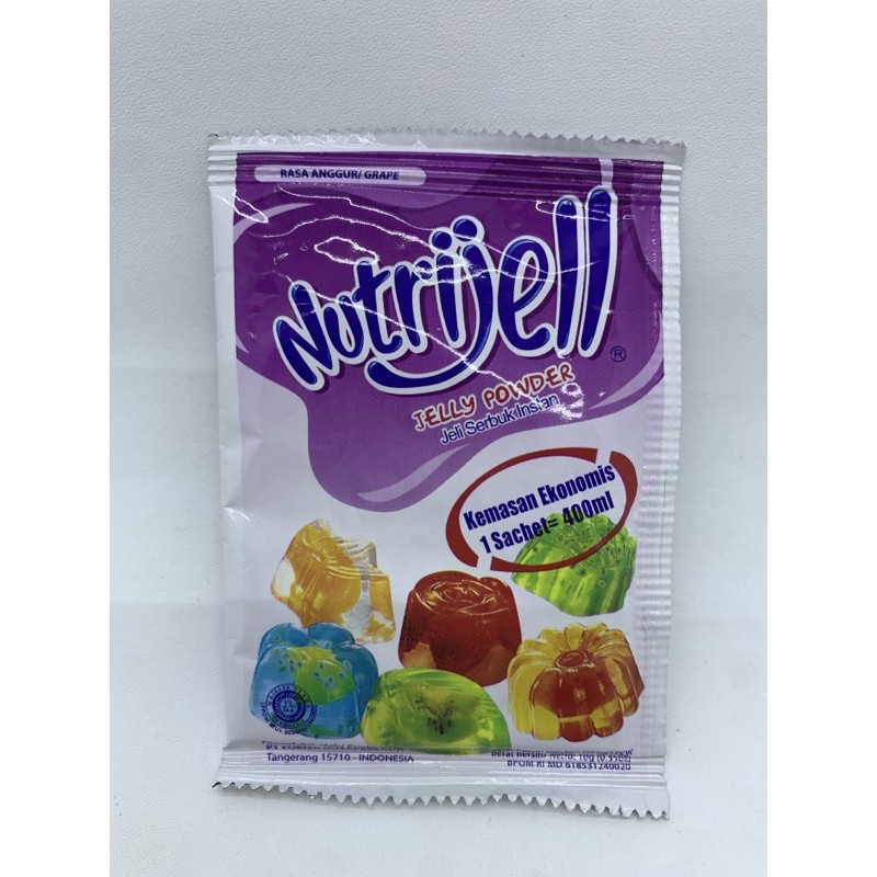 Jual Nutrijell Jelly Powder EKONOMIS ALL VARIANT JELLY INSTAN 10g ...