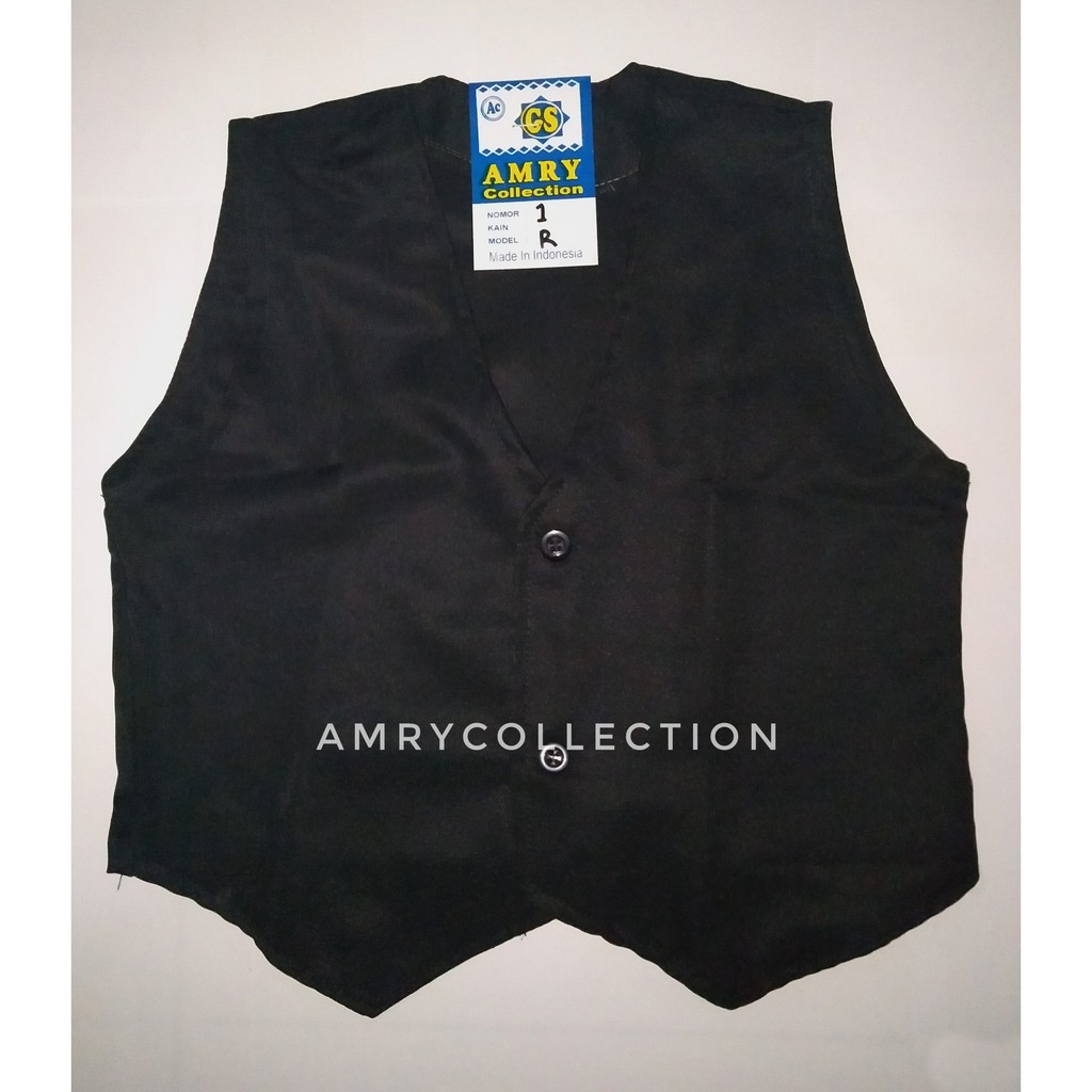 Jual Rompi SD Hitam Seragam sekolah Bahan Twist / Kain Licin | Shopee ...