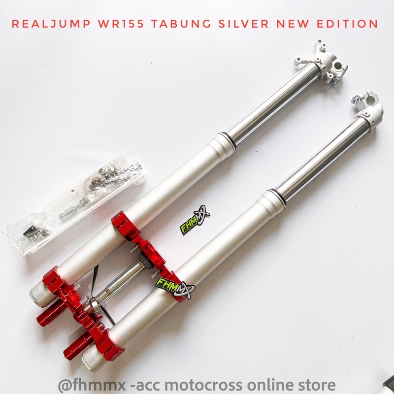 Jual Realjump WR155 tabung silver new edition PNP | Shopee Indonesia