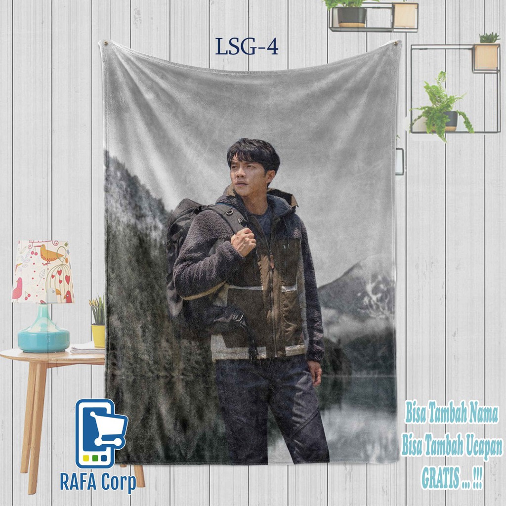 Jual selimut artis korea ganteng lee seung gi - selimut custom drakor ...