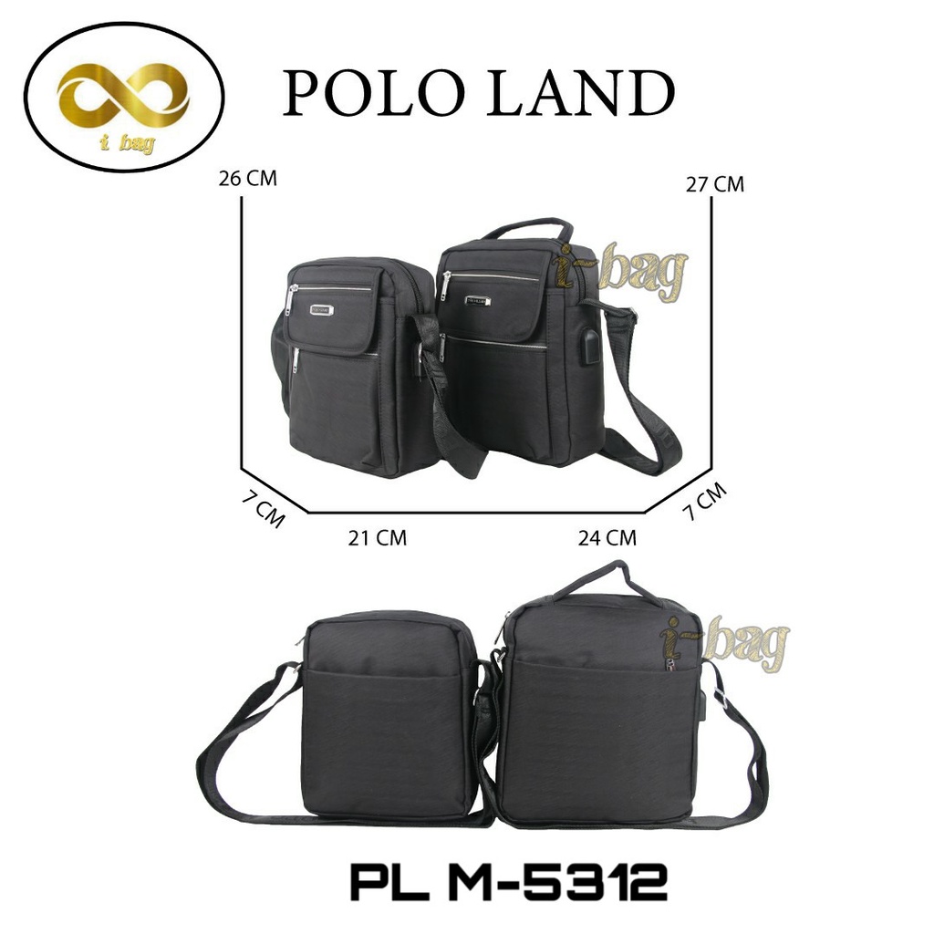 Jual ORIGINAL BUY 1 GET 1 FREE !!! POLO LAND / Polo Power Tas Selempang ...