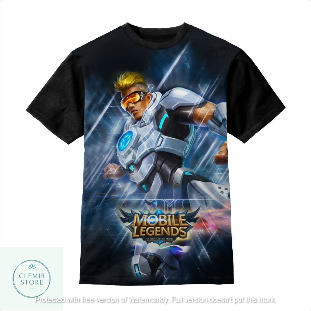 Jual Kaos 3D Anak | Baju Printing - Baju Mobile Legend Ml Fullprint Bruno Marksman Untuk Usia 1 ...