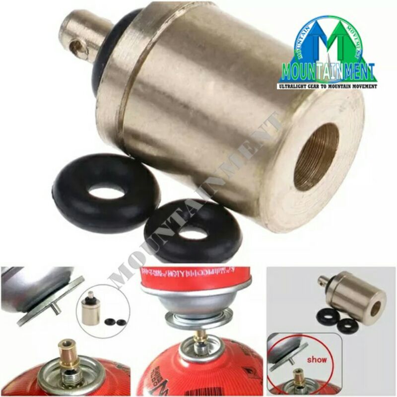 Jual Adaptor Refill Tabung Gas Adapter Canister Kompor Portable ...