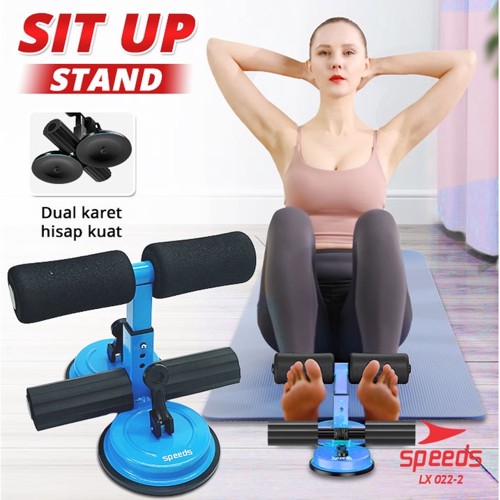 Jual SPEEDS Sit Up Stand + Alat Pingpong Holder Penahan Pegangan Kaki ...