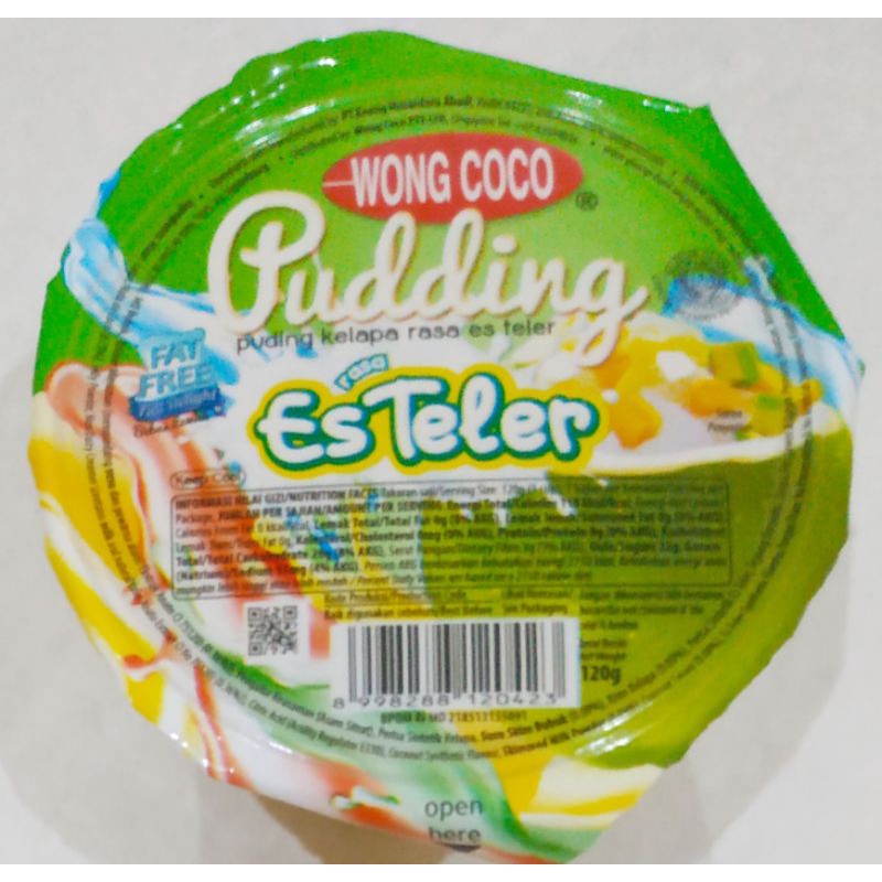 Jual Wong Coco Pudding 120gr | Shopee Indonesia